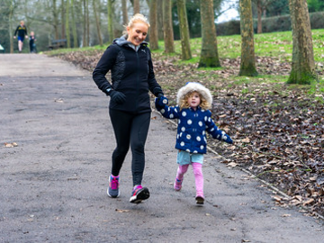 King George junior parkrun - Joy