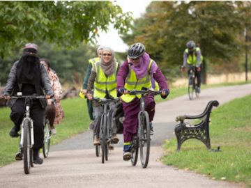 Cycle Sisters Newham - Women's Led Cycle Rides - Joy